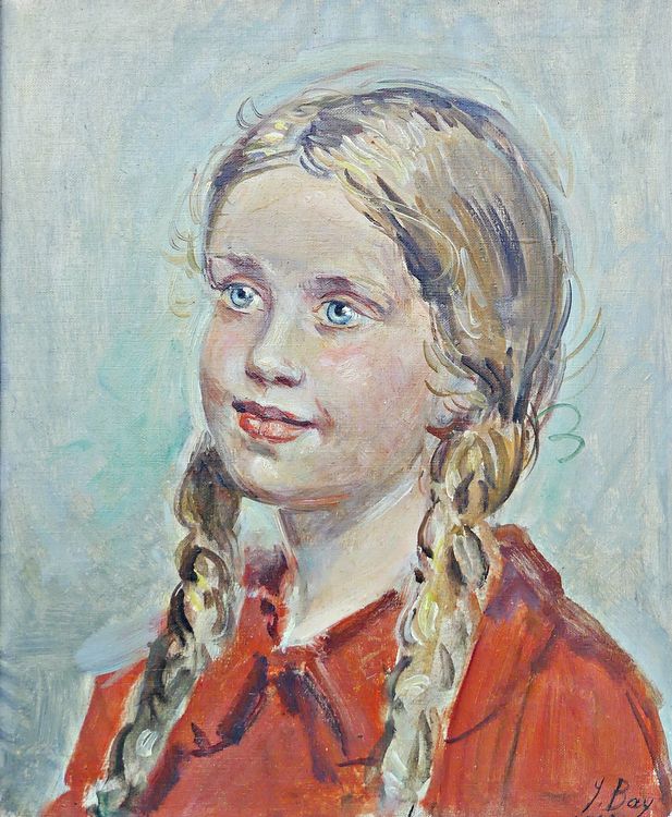 Hanni BAY (1885-1978) - Ölgemälde Mädchenbildnis (Gebraucht) in Ostermundigen für CHF 125 – mit ...