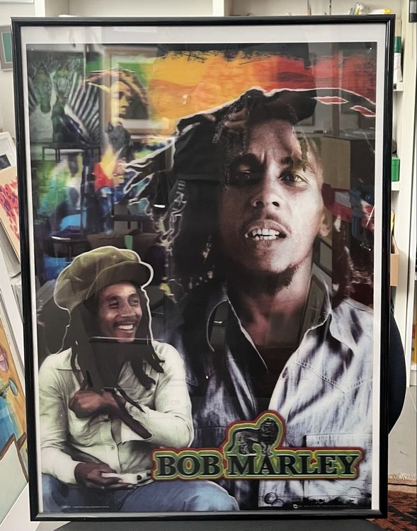 Bob Marley Poster - Ein Muss für Reggae-Fans im Sommer! (Gebraucht) in ...