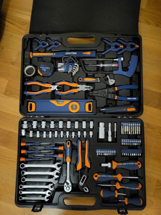 Werkzeugkoffer Dexter 108 St. Toolbox Dexter 108 pieces (Gebraucht) in ...