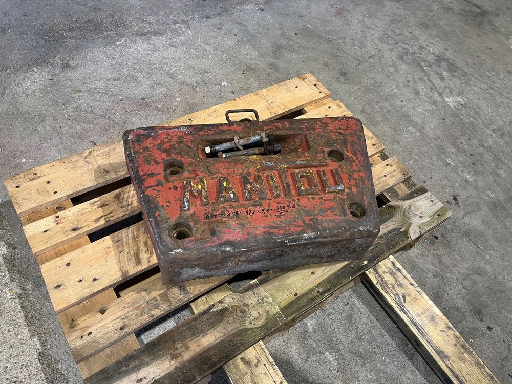 Contrepoids original Manitou 368 kg | Kaufen auf Ricardo