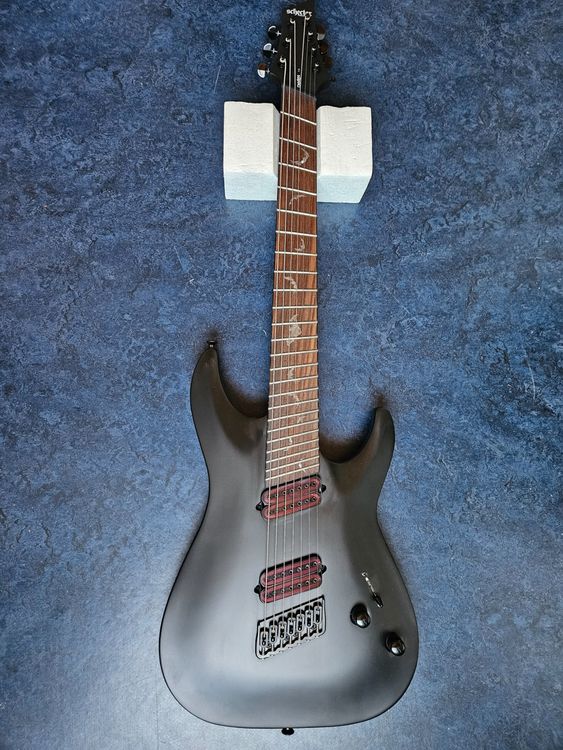 E-Gitarre Schecter Damien 7 Multiscale SB | Kaufen auf Ricardo