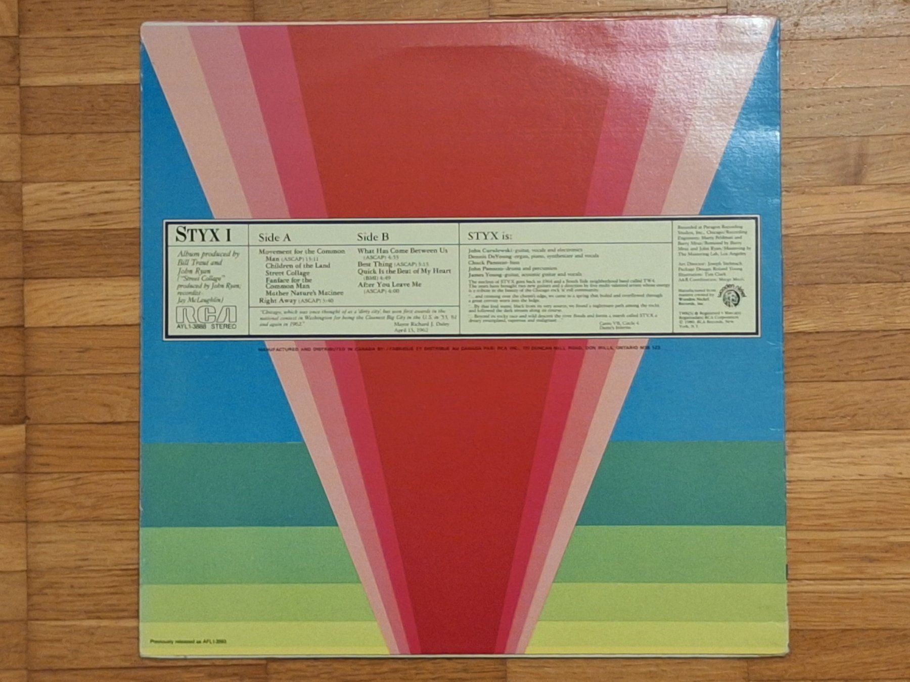 Styx, Styx I - Vinyl LP CAN 1980 (Neu (gemäss Beschreibung)) in ...