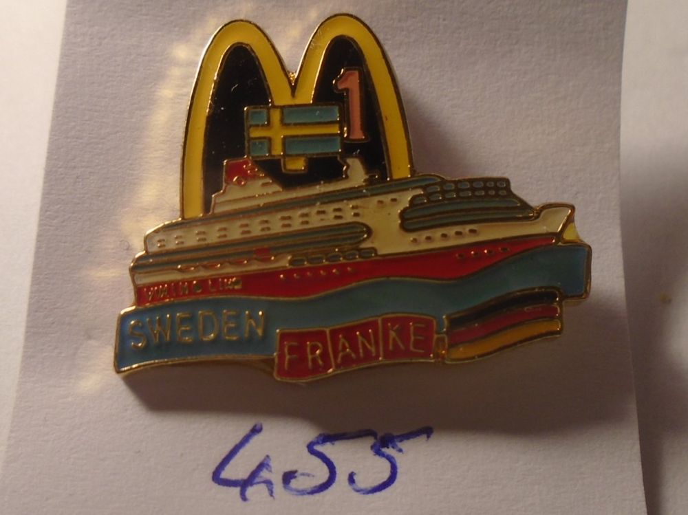 1 Franke MC Donald Schweden Pin (455) (Gebraucht) in Winterthur für CHF ...