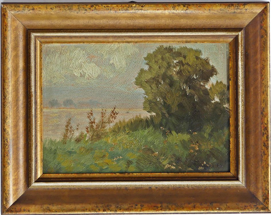 Antikes Gemälde aus dem Schloss Kiesen - Signiert! (Gebraucht) in Ostermundigen für CHF 35 – mit ...