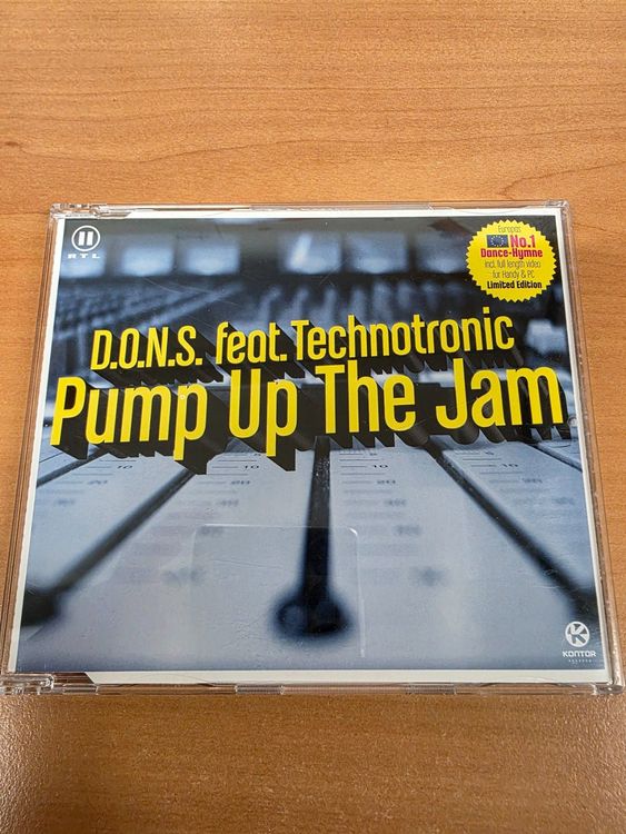 CD Single - D.O.N.S. feat. Technotronic – Pump Up The Jam (Gebraucht) in Biberist für CHF 5 ...