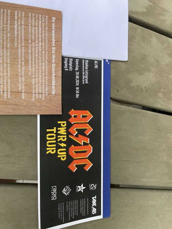 AC DC Ticket | Kaufen auf Ricardo