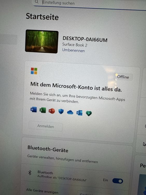 Microsoft Surface Book 2 – i7 / 8 GB / 256 GB SSD (Gebraucht) in ...