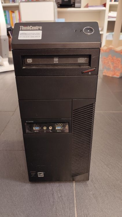 Lenovo ThinkCentre M93p Tower PC, 16GB Ram, 256 GB SSD (Gebraucht) in ...
