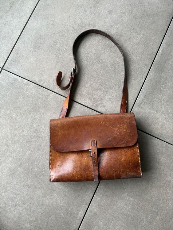 Militär Schweizer Armee Ledertasche gross | Kaufen auf Ricardo
