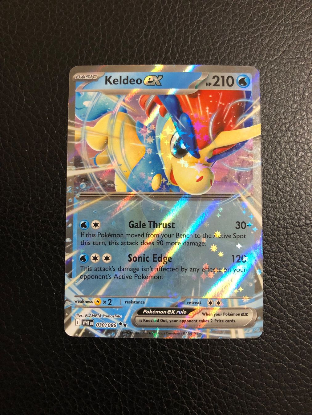 2025 White Flare - Keldeo ex 30/86 NM Ab 1 (Gebraucht) in Paradiso für ...