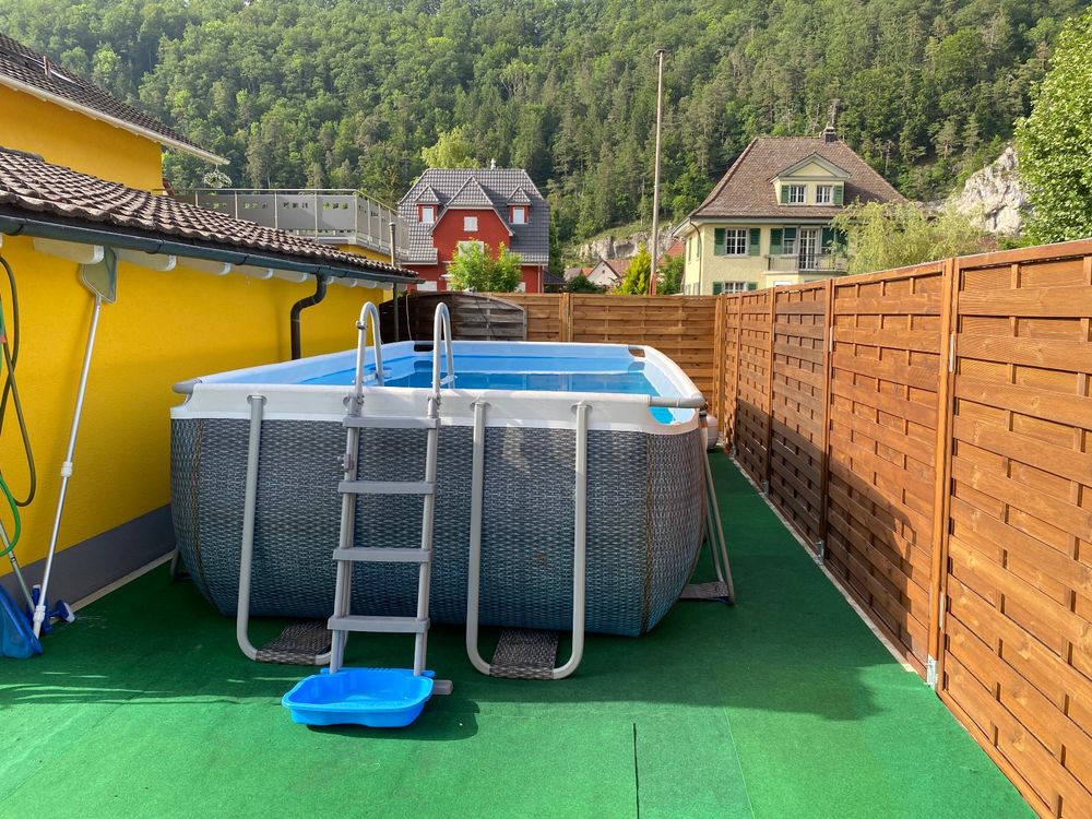 Swimmingpool (Bestway) (Standpool) (Stahlrohrbecken) (Gebraucht) in ...