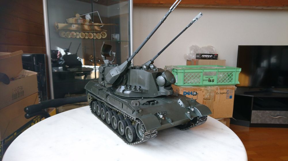 Tamiya Rc Panzer FLAKPANZER GEPARD ITEM 56003 (Gebraucht) in Wilderswil für CHF 420 – mit ...