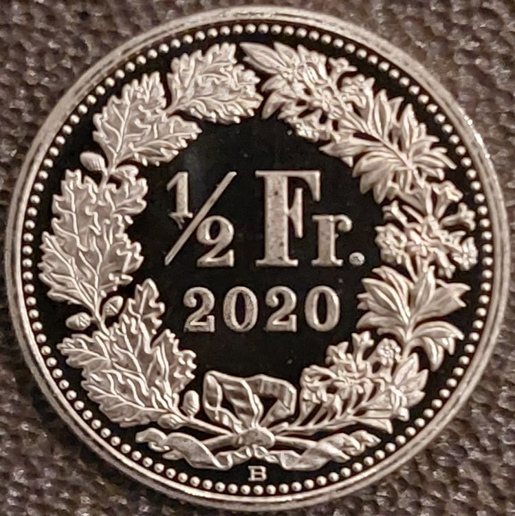 50 Rappen 2020 stgl. / aus Münzsatz (Neu (gemäss Beschreibung)) in Arch für CHF 4 – mit ...