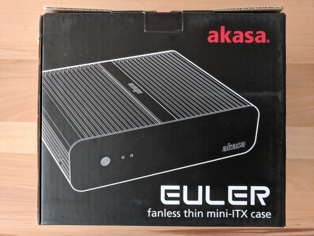 Akasa Euler Fanless Thin Mini ITX Case | Kaufen auf Ricardo