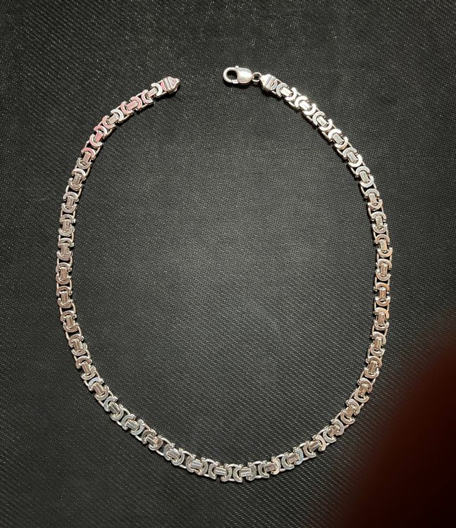 Konigskette 60 Cm Silber