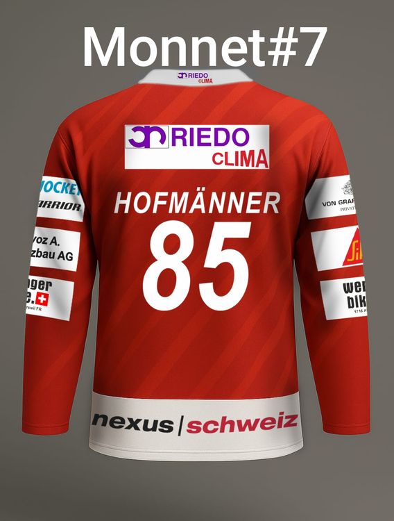 Original Thibaut Monnet Match-worn Benefiz Trikot #7 (Gebraucht) in St.Antoni für CHF 90 – mit ...