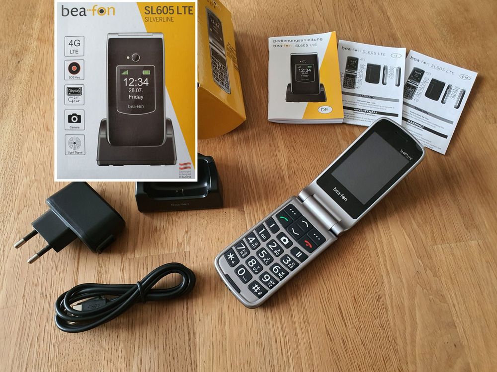 Bea Fon SL605 LTE 4G NEU Klapphandy Tastenhandy (Neu (gemäss ...