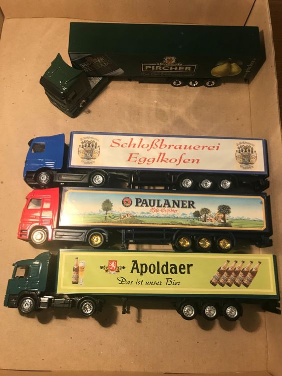 4x LKW Sattelschlepper Bierwagen (Gebraucht) in Luzern für CHF 36 – mit Lieferung auf Ricardo kaufen