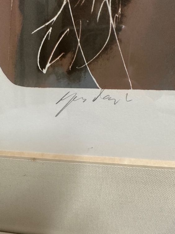 Hans Erni Litho Epreuve d artiste Sternzeichen Steinbock (Gebraucht) in Ebikon für CHF 380 – mit ...