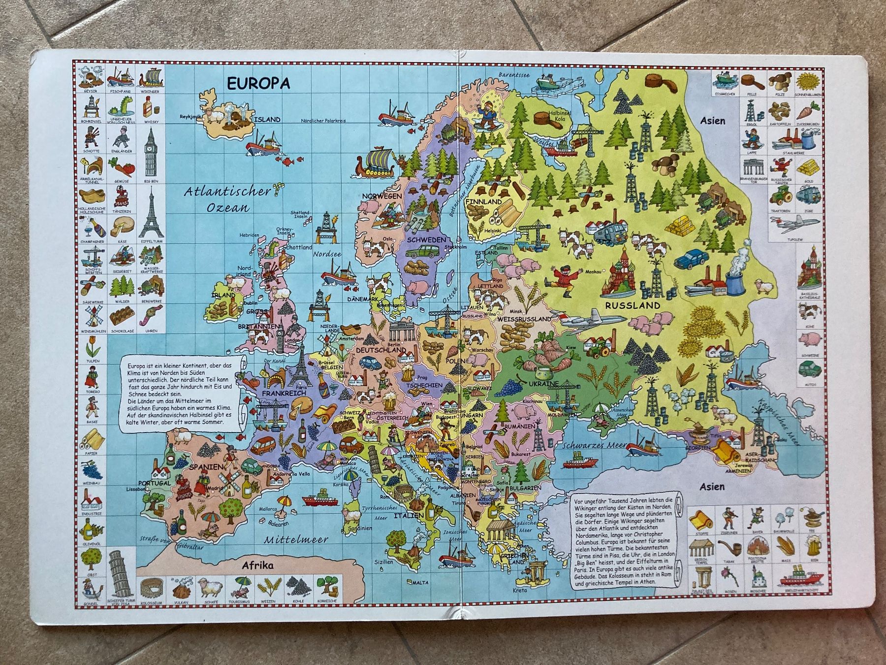 Grosser Kinderatlas "Der Atlas für alle Kinder" (Gebraucht) in ...