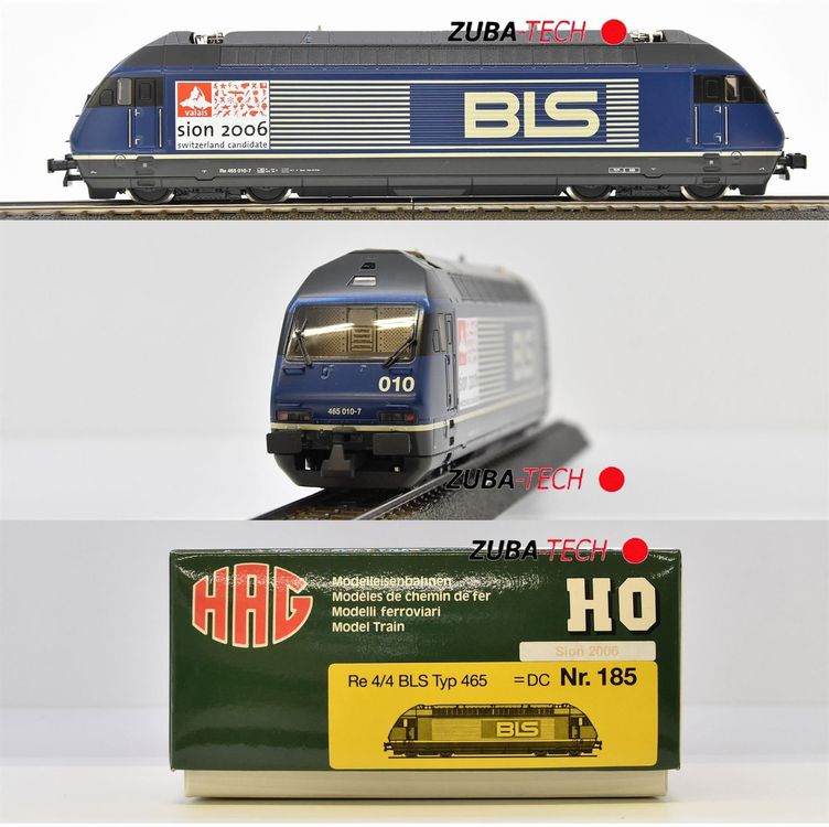 HAG 185 E-Lok Re 465 "Sion 2006" BLS H0 (Gebraucht) in für CHF 312.5 ...