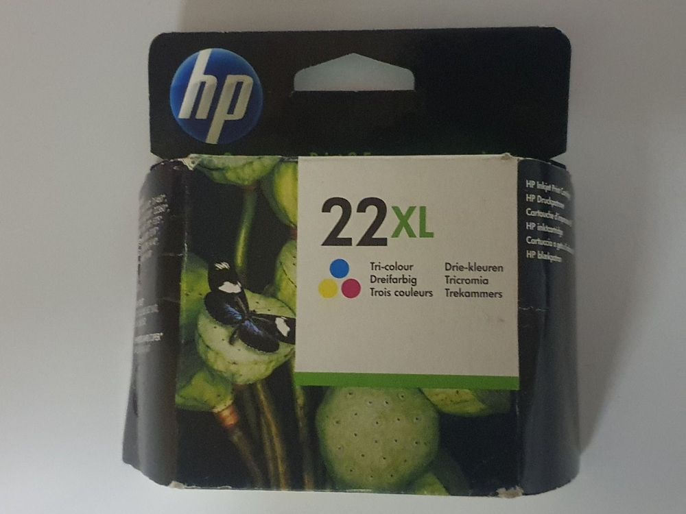 HP Patrone 22XL (Neu und originalverpackt) in Süderen für CHF 5 – mit ...