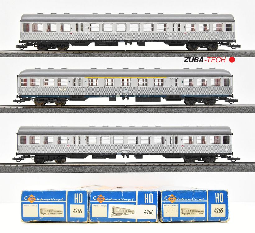 Roco 3x Personenwagen "Silberling" DB, H0 GS mit OVP (Gebraucht) in St. Gallen für CHF 21 – mit ...