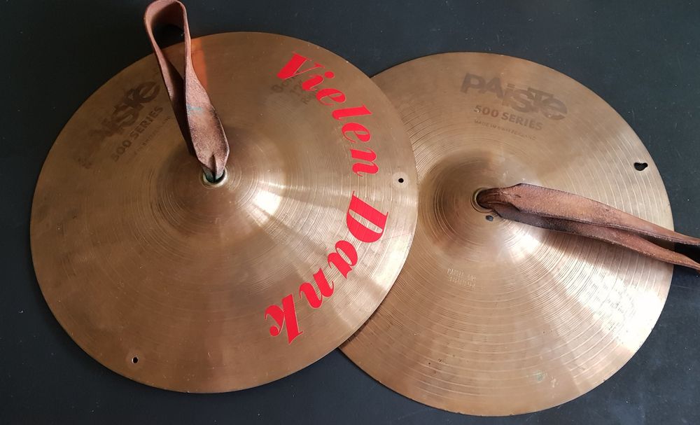 Hand Cymbals/ Chinellen Paiste Switzerland right & left 12’’ (Gebraucht ...
