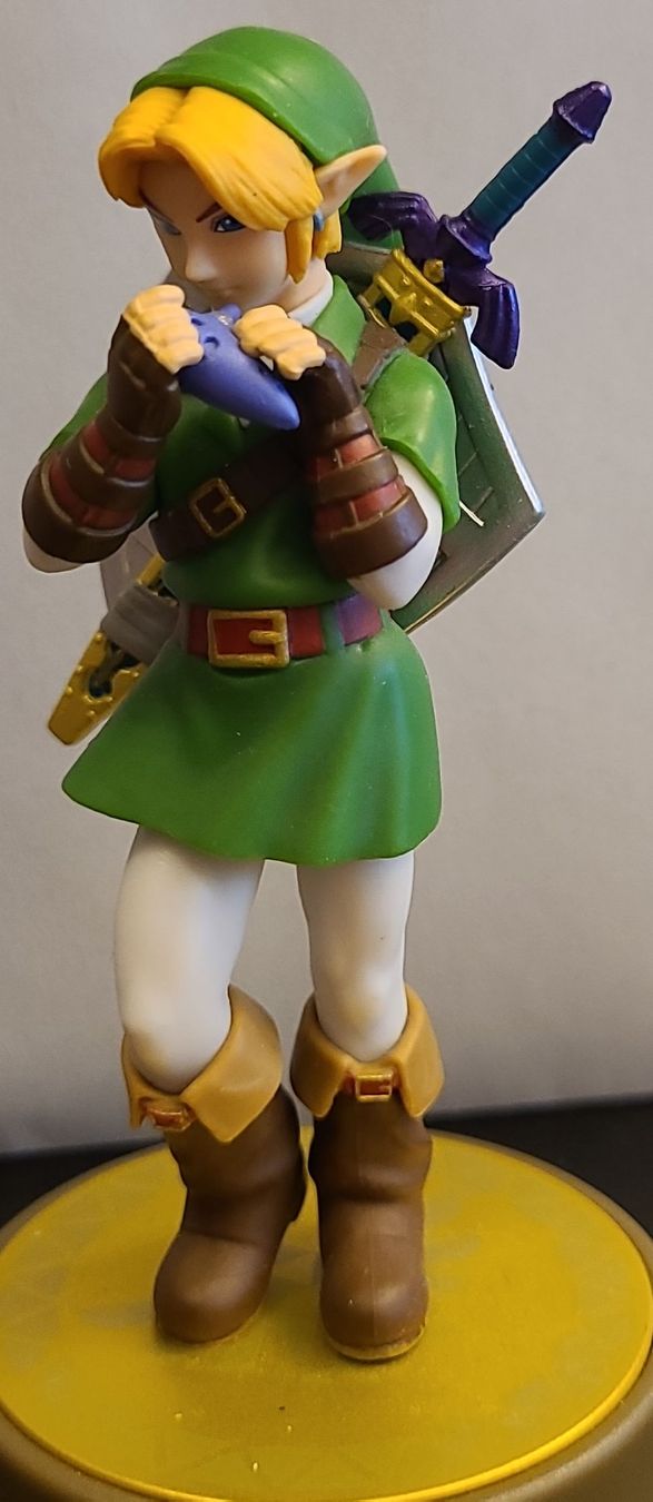 Figurine Amiibo Link - The Legend of Zelda: Ocarina of Time (D'occasion ...