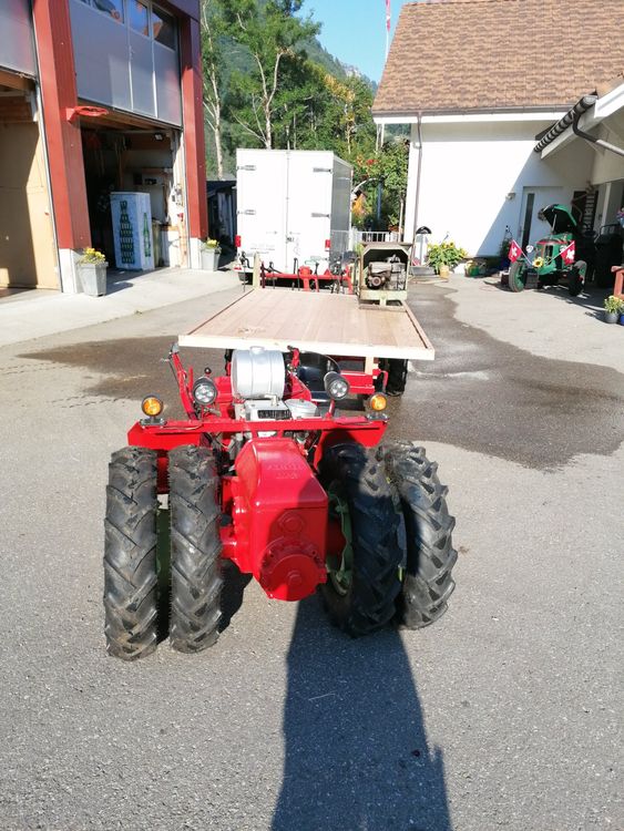 Aebi AM53 mit Treibachsanhänger mit Fahrzeug Ausweis (Gebraucht) in Alt St. Johann für CHF 1500 ...