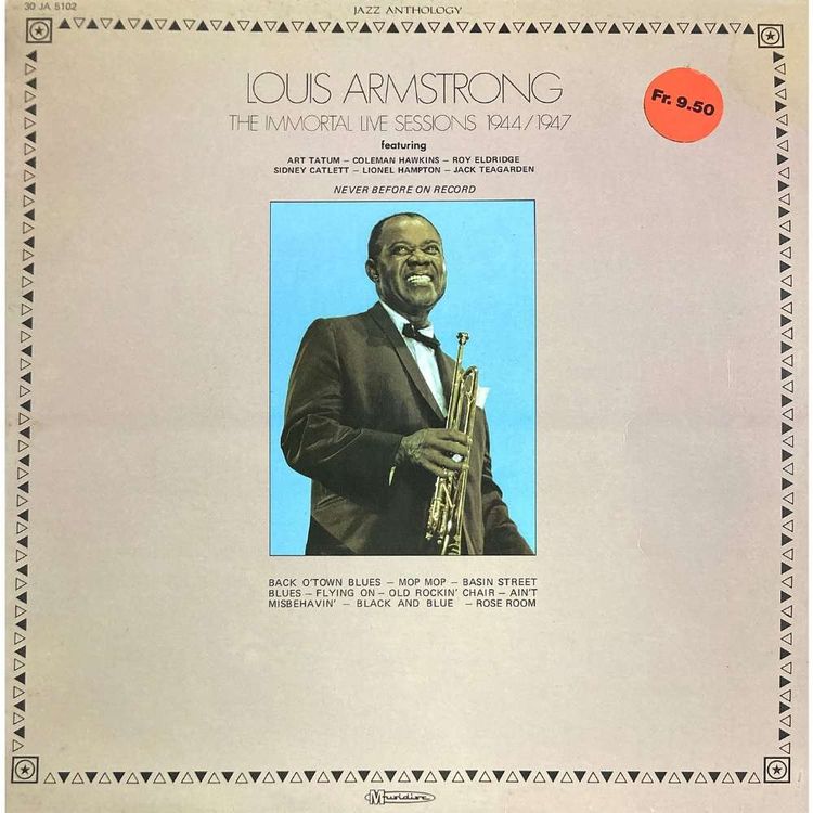 Louis Armstrong - The Immortal Live Sessions 1944/1947 - LP (Gebraucht) in Jonschwil für CHF 6.9 ...