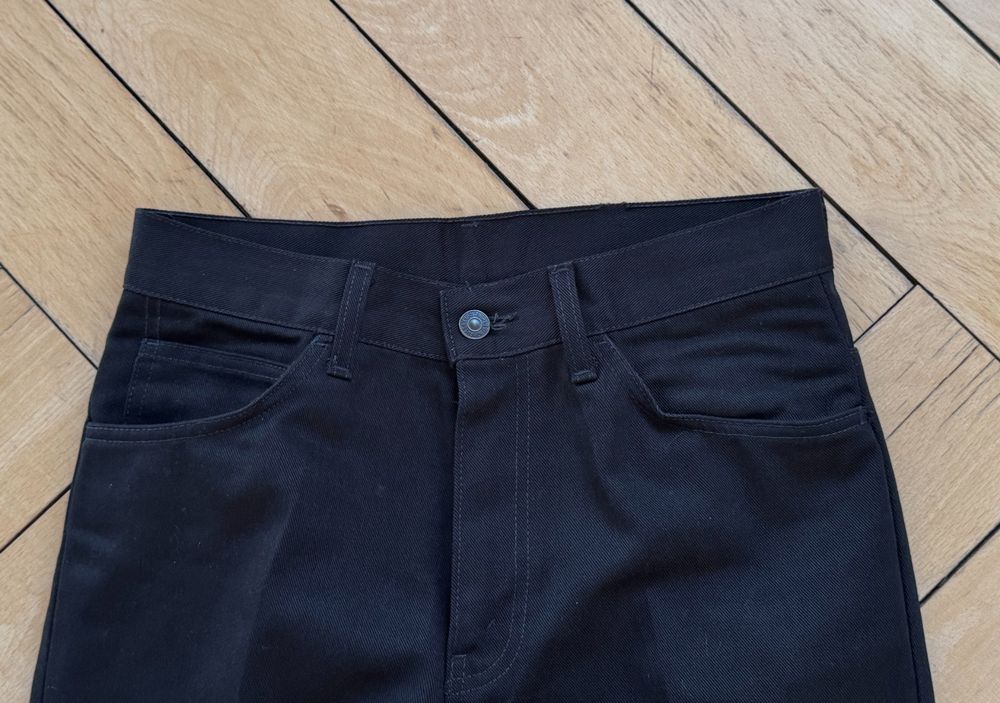 Levis 70s flare NOS Cowboy Levi’s 566 Sta-Prest Black Pants (Gebraucht ...