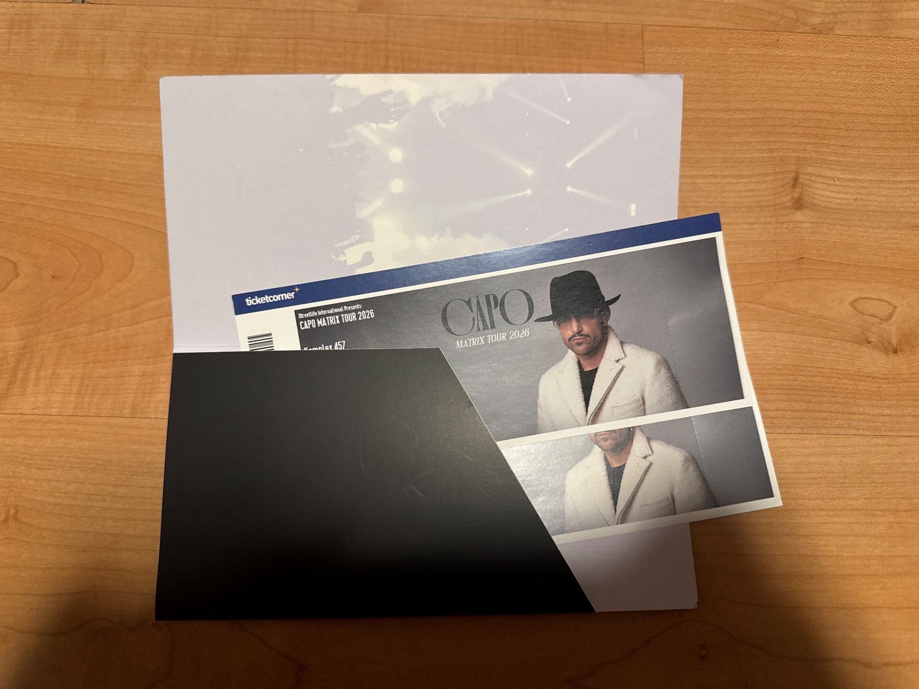 1-2 TICKETS CAPO 07.04.2026 ZÜRICH (Neu und originalverpackt) in Agarn ...