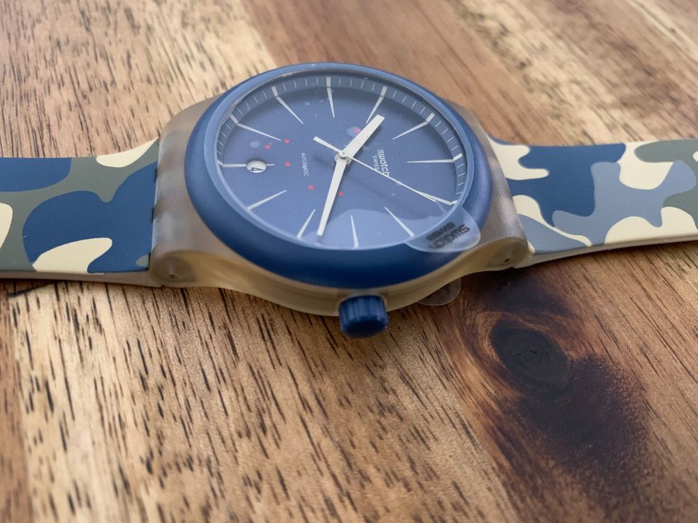 Swatch Automatik Sistem 51 (SUTT400) INCOGNITO CAMOUFLAGE (Gebraucht ...