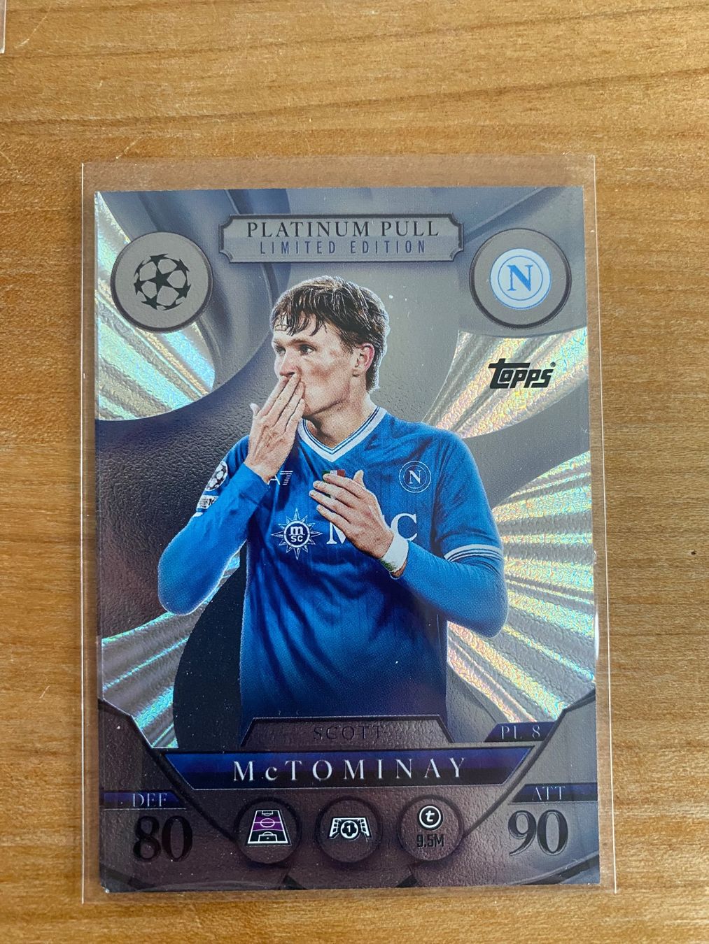 Topps Match Attax 25/26 Platinum Pull Mc Tominay Pl 8 (Neu (gemäss ...