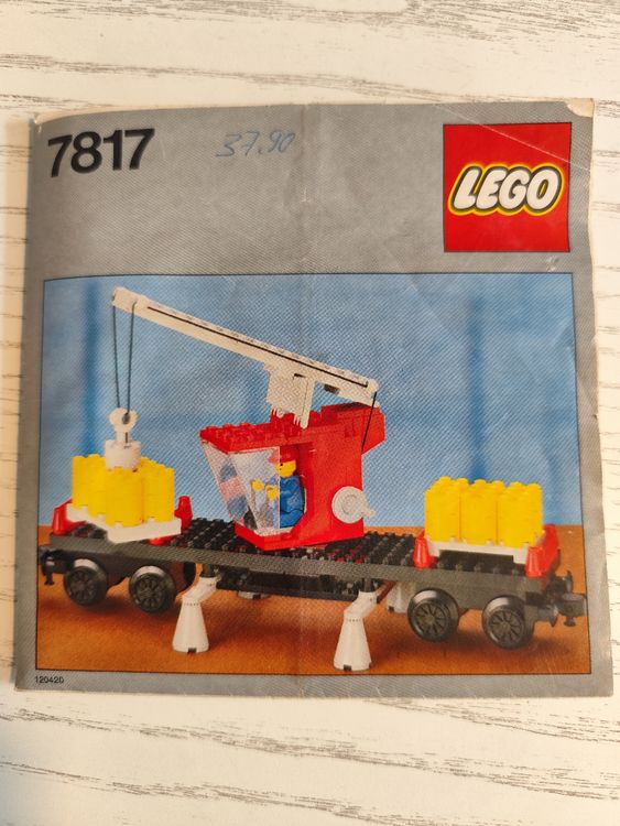 12V Lego Kranwagen Set 7817 (Gebraucht) in Oeschgen für CHF 22 – mit ...