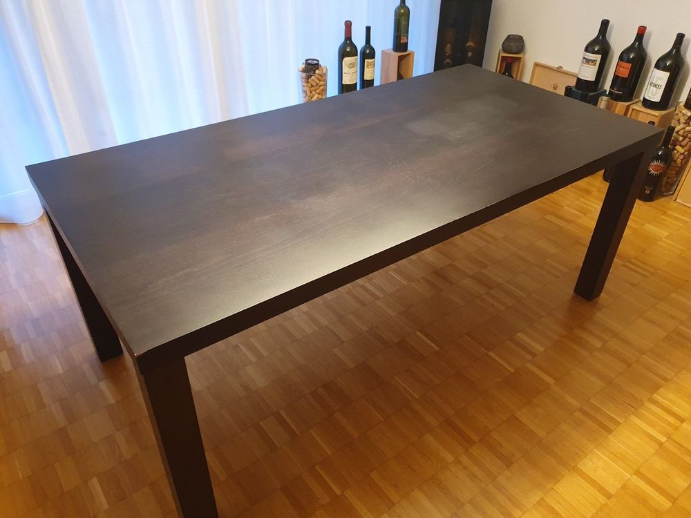 Esstisch (komplett aus Holz), gebraucht - 90x180x73 | Kaufen auf Ricardo
