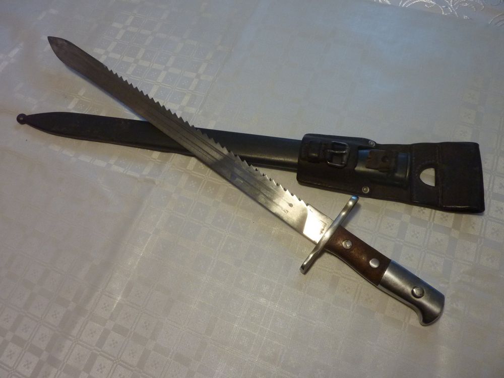 Faschinenmesser Sägebajonett 1914 HS Bajonett Militärmesser | Kaufen auf Ricardo