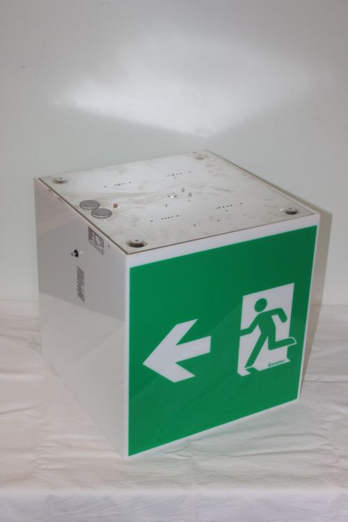 Gessler Rettungszeichenwürfel WK3, 30 x 30 x 30cm (Neu (gemäss ...