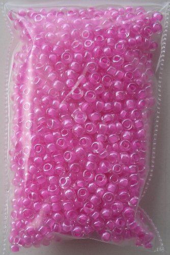 Rocailleperlen Pink mit Farbeinzug 2,6 mm | Kaufen auf Ricardo
