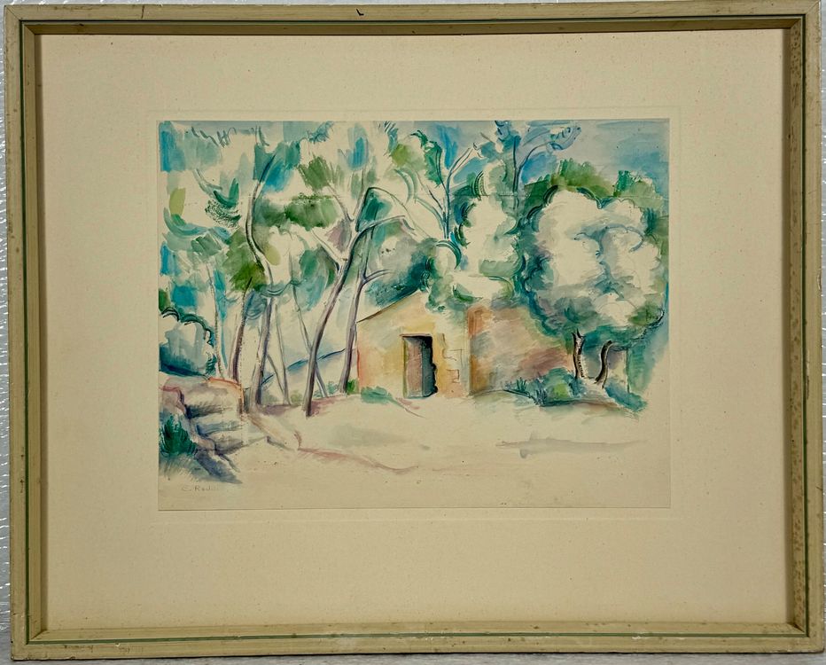 Carl Gustav RODDE (1830-1906) Landschaft Aquarell signiert (Gebraucht ...