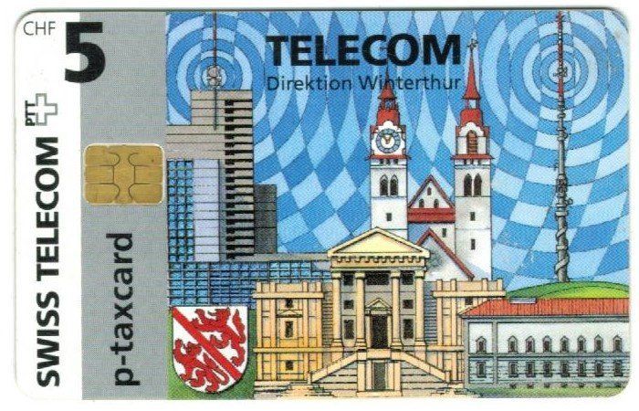 Taxcard Chip-484 Telecom Winterthur 540 Ex (Gebraucht) in Zürich für ...