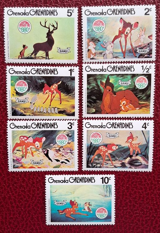 Briefmarken GRENADA Disney (Gebraucht) in Dotzigen für CHF 0.3 – mit ...