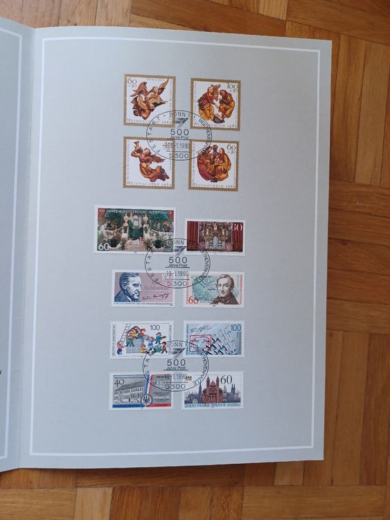 500 Jahre Deutsche Post, originale Jubiläumsausgabe 1990 (Neu und ...