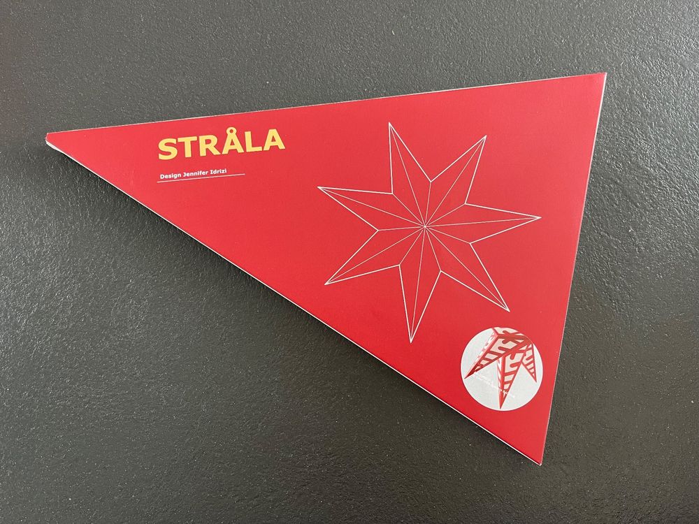 STRALA Stern IKEA Weihnachtsstern Deko - NEU OVP (Neu und ...