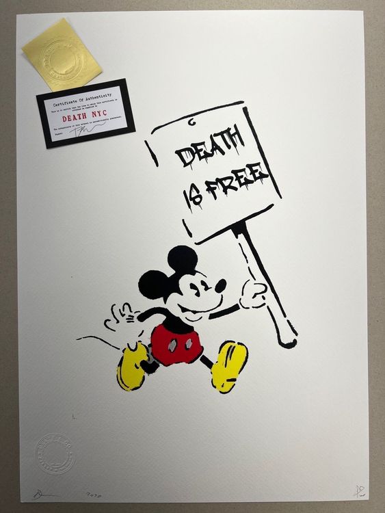 DEATH NYC « Mickey Mouse » (Neu (gemäss Beschreibung)) in Basel für CHF ...