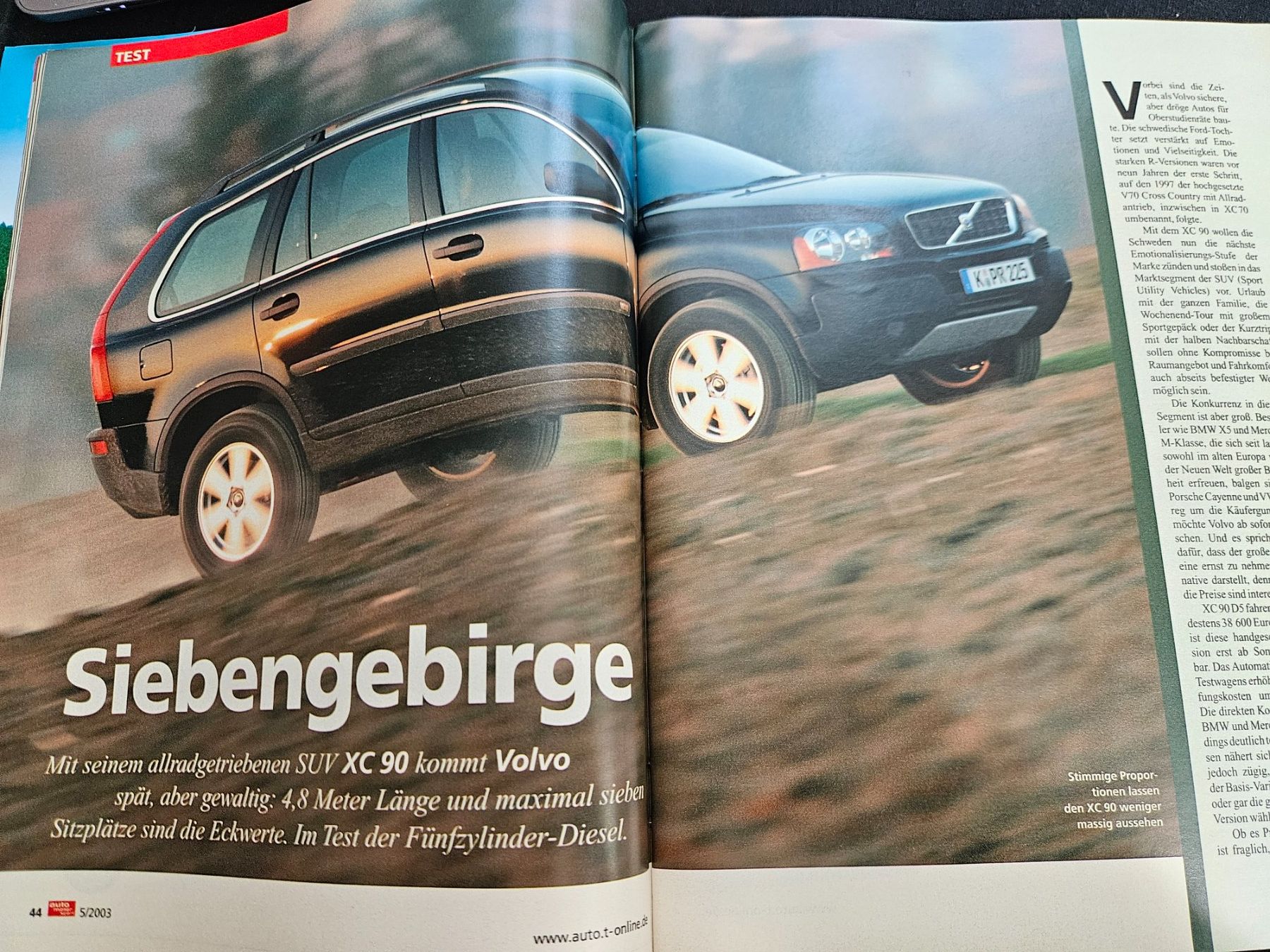 AMS 5/03 Volvo XC 90 Maybach Rolls Royce BMW 330 Ci xx (Gebraucht) in ...