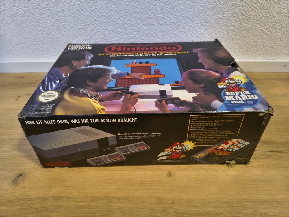 Nintendo NES Europa Version in OVP mit Classic 3 in 1 Spiel (Gebraucht ...