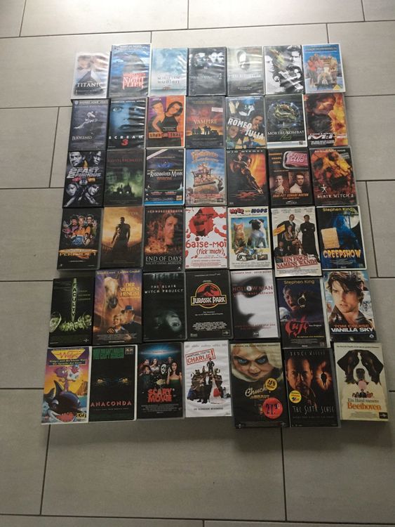Sammlung 42 VHS | Kaufen auf Ricardo