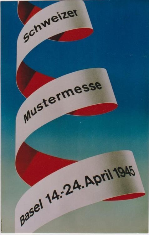 MUBA MUSTERMESSE BASEL 1945 Original Plakat | Kaufen auf Ricardo